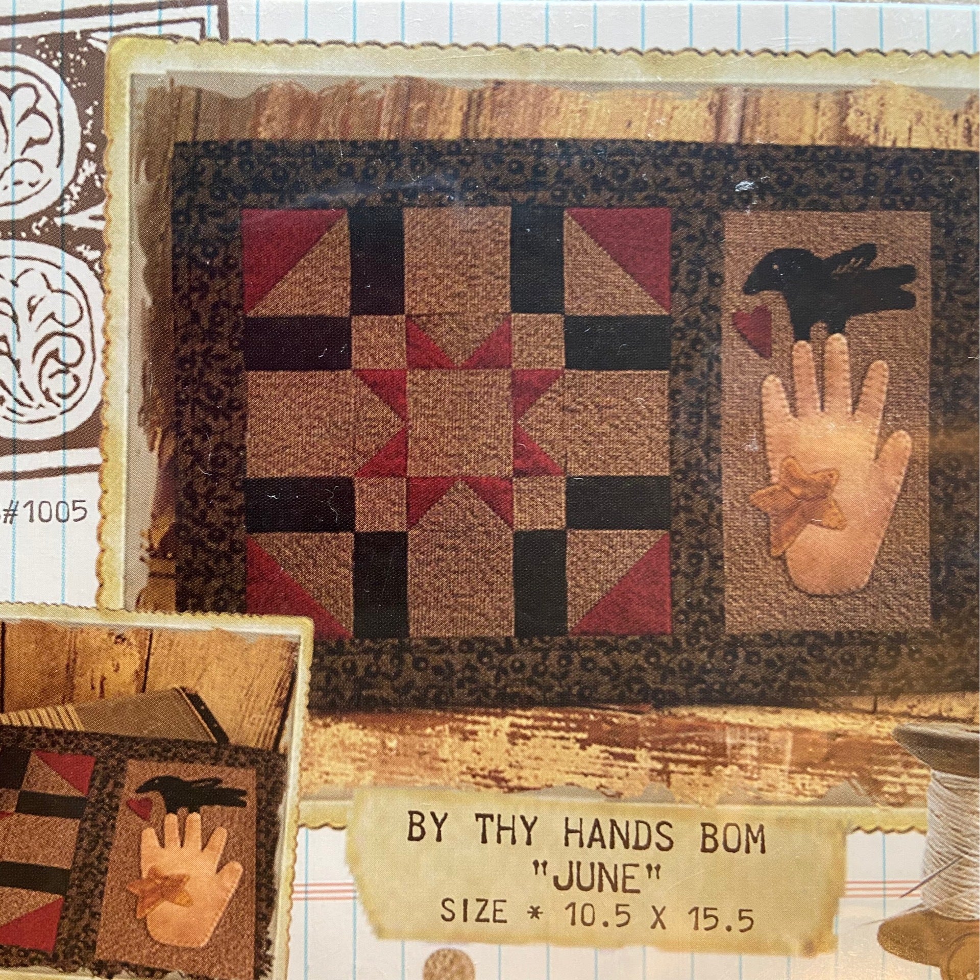 PATT BB By Thy Hands BOM June by Buttermilk Basin | Quilt'n Things For You